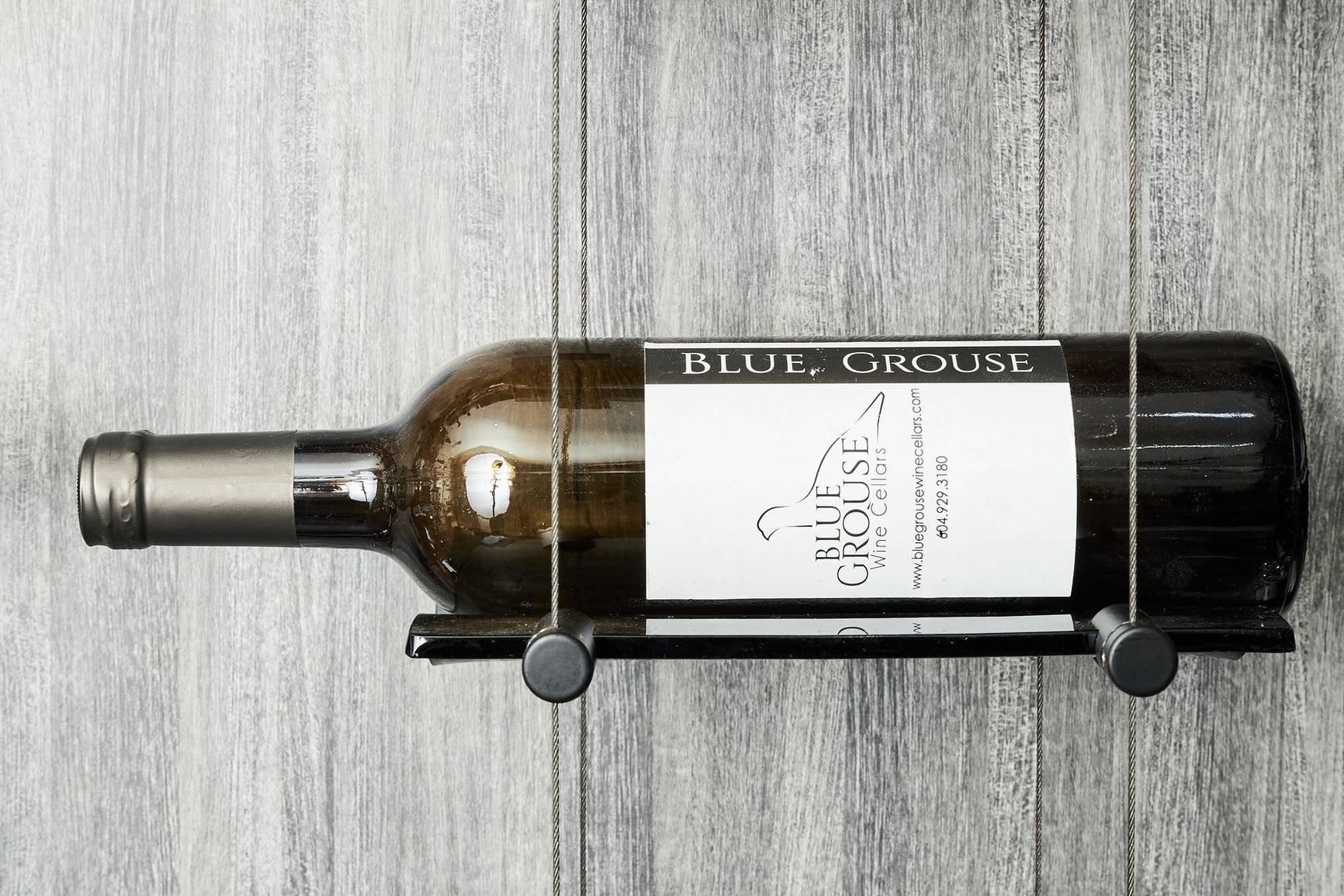 Supports à bouteilles de vin suspendus kit complet 6 bouteilles — Ma ...