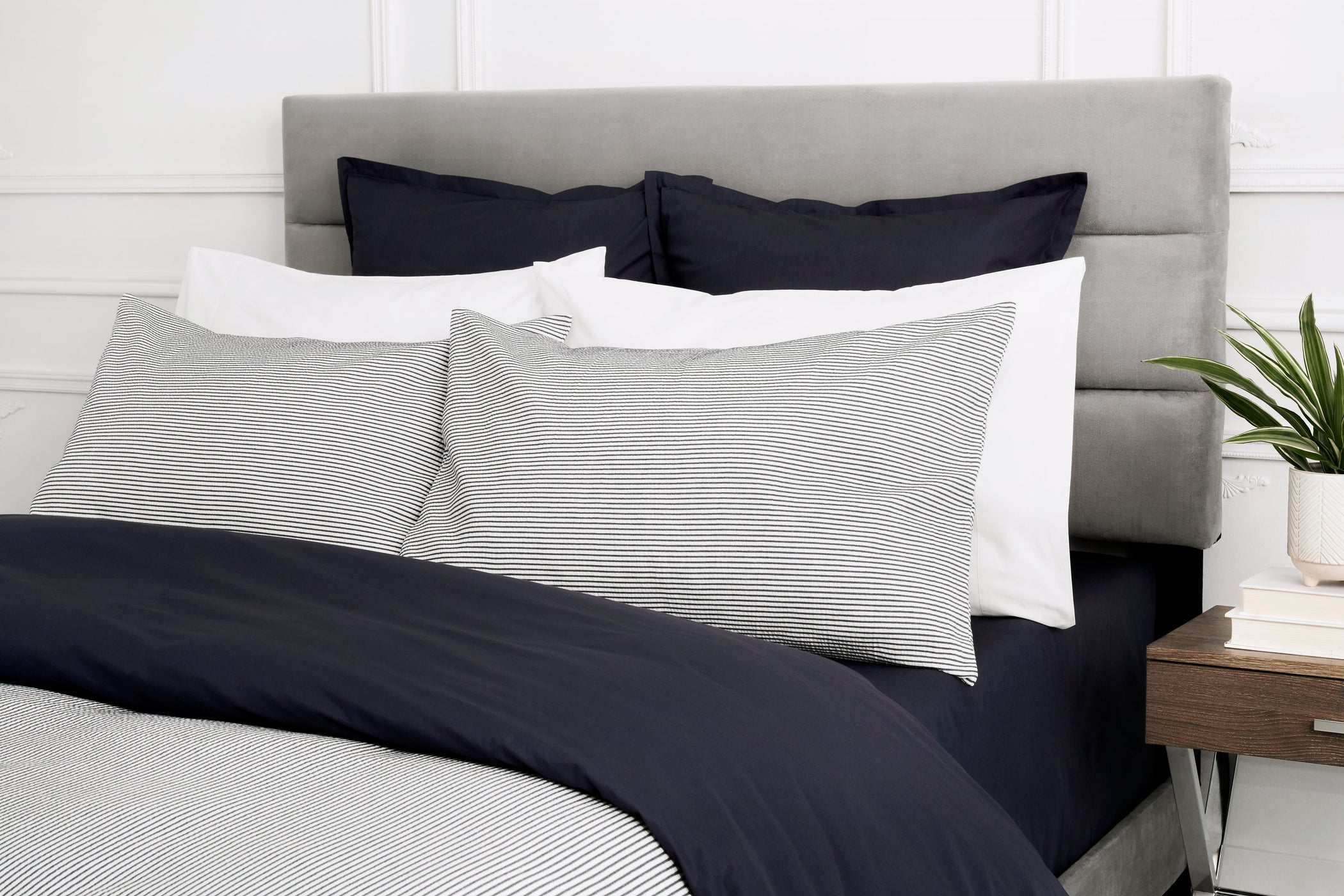 Housse de couette Chalet Stripe (fait au Canada ) — Ma Zone Québec